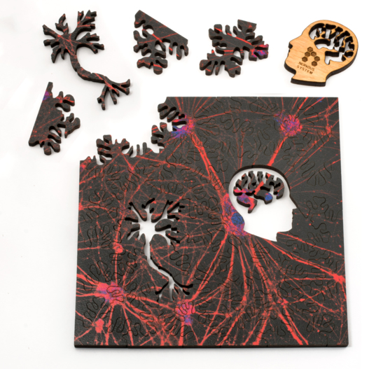 Nervous System | Shop | Red Neural Network Puzzle